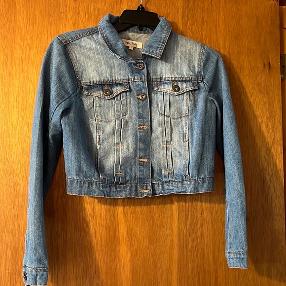 Miss Posh | Jackets & Coats | Miss Posh Junior L Denim Fun Crop Jacket ...